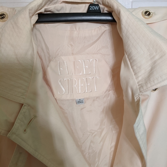 fleet street | Jackets & Coats | Vintage Fleet Street Trench Coat ...